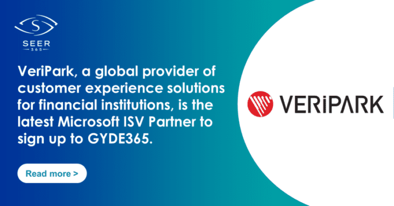 VeriPark, FinServ solutions provider, signs for GYDE365 - Seer 365