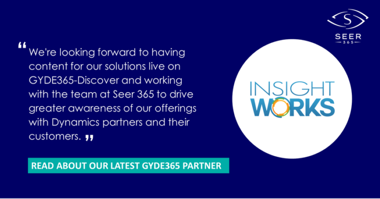 Microsoft ISV Partner, Insight Works, signs up for GYDE365 to drive ...